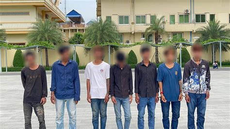 បង្ហាញមុខនិងបញ្ជូនទៅកាន់តុលាការនូវក្រុមចោរប្លន់យ៉ាងសកម្មនៅរាជធានីភ្នំពេញចំនួន៩នាក់ សារព័ត៌មាន