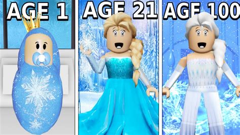100 Years As Elsa Roblox Youtube