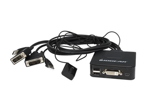 2port Usb Dvi Cable Kvm Switch