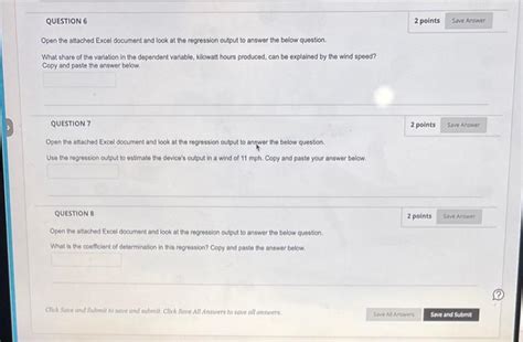 Solved Open The Attached Excel Document And Look At The Chegg Com
