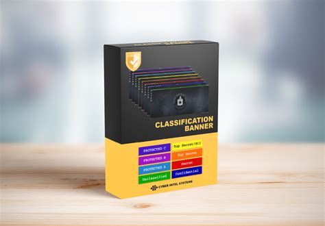 Cyber Intel Classification Banner Cicb Designed For Scif Cyber Intel Systems