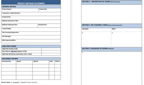 safe work method statement template save time with swms 41 off