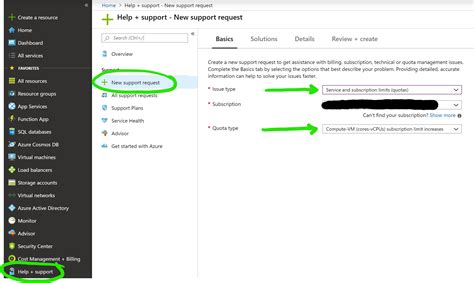 How To Request Vcpu Core Quota Increase In Azure Mohammad Darab