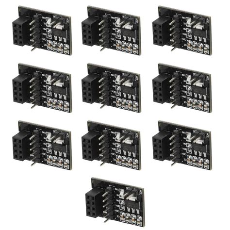 módulo nrf24l01 módulo de 3 3 v pequeño compacto de 6 pines para