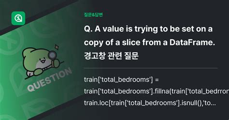 A Value Is Trying To Be Set On A Cop 인프런 커뮤니티 질문and답변