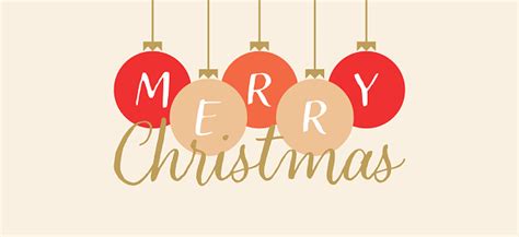 메리 크리스마스 인사말 카드 또는 웹 배너 템플릿 메리 크리스마스 축제 디자인 매달려 크리스마스 장식과 타이포그래피 손으로 쓴