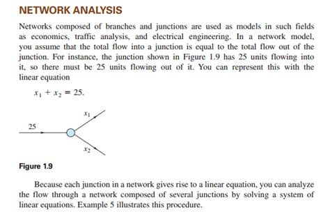 Linear Algebra Network Analysis