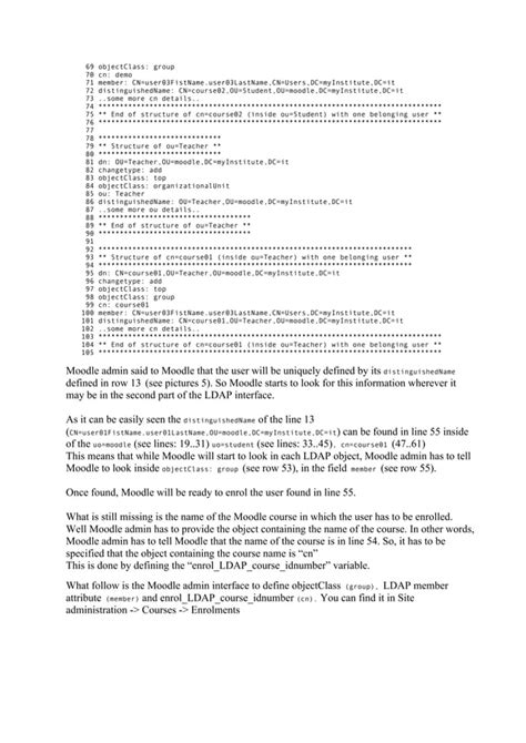 Ldap Auth And Enrolment Set Up Pdf
