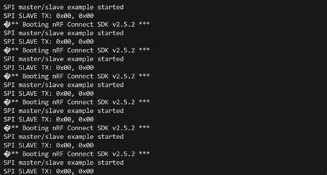 Spi Exampling Keeps Rebooting On Nrf5340 Dk Nordic Qanda Nordic