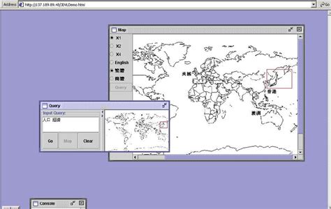 The Map Component Can Serve For Presentation As Well As Query Input Download Scientific Diagram