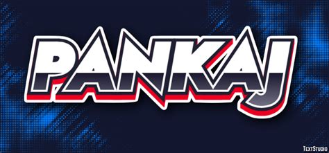 Pankaj Text Effect And Logo Design Name