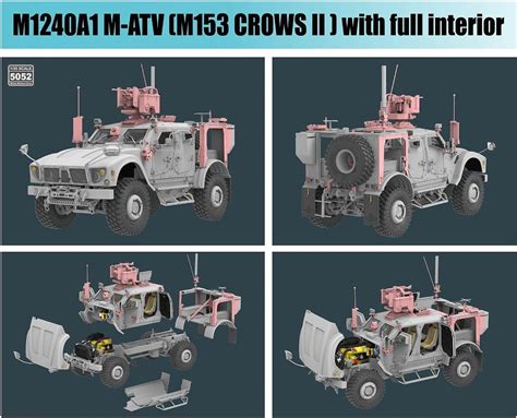 Ryefield Models M1240a1 M Atv M153 Crows Ii 1 35 Scale 5052 • Canadas Largest Selection Of