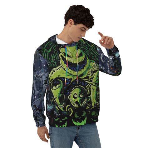 Oogie Boogie Hoodie For Men Women Novelty Graphic Print Hoodies Casual