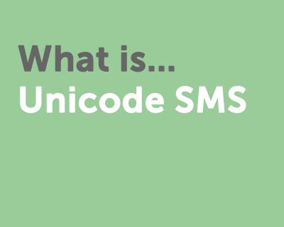 What Is Unicode SMS SMS Marketing Blog