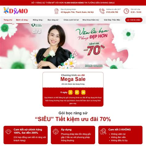Source Code Mẫu Website Bán Dịch Vụ Nha Khoa Chuẩn đẹp 2025 Themevip Source Code Mẫu Website