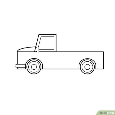Cómo Dibujar Una Camioneta 13 Pasos Con Imágenes