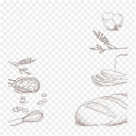 卡通手绘面包PNG图片素材下载 图片编号yanjrzjo 免抠素材网
