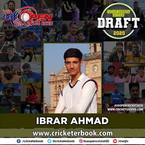 ibrar ahmad us open cricket