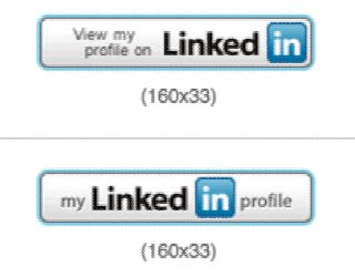 Add A LinkedIn View My Profile Badge On My Blog