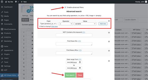 Woocommerce Export Variable Products And Variations Wp Sheet Editor