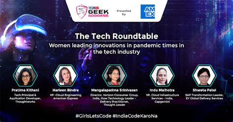Techgig Geek Goddess 2021 Catch The Leading Ladies Of Tech Industry A