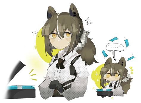 Robin Arknights Drawn By Odmised Danbooru