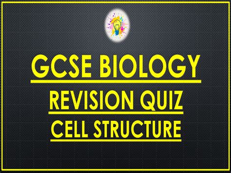 Cell Structure Revision Quiz W Answers Teaching Resources