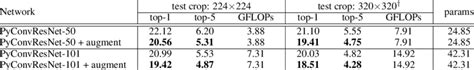 Validation Error Rates Comparison Results Of Pyconvresnet On Imagenet