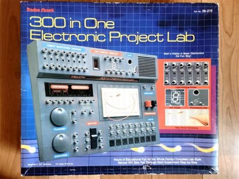 Radio Shack Electronic Project Lab 90s Rnostalgia