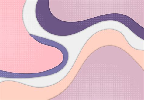 Abstract Colorful Template Design Decoration Artwork Overlapping Template Design Style