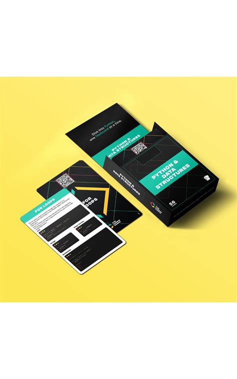 python and data structure flashcards the coding cards