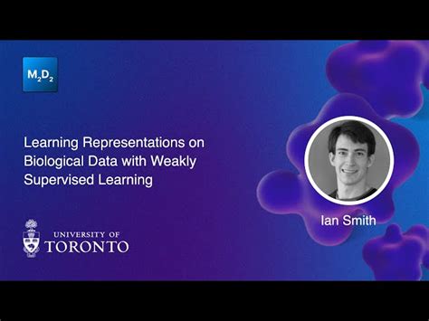 Free Video Learning Representations On Biological Data With Weakly Supervised Learning From