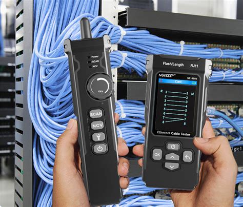 [official] Noyafa Nf 8506 Cat5 Cat6 Cable Tester With Poe Ping Testing Noyafa Hk Technology