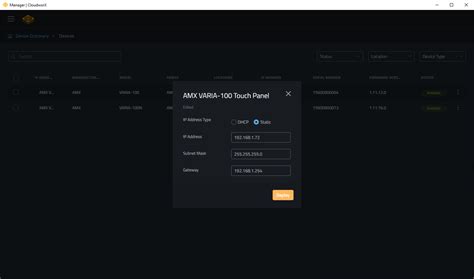 Manager Amx Audio Video Control Systems English