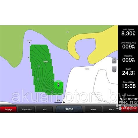 ECHOMAP Plus 42cv موتور قایق سوزوکی تجهیزات دریایی