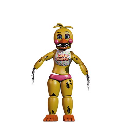 Withered Toy Chica By Taptun39 On Deviantart