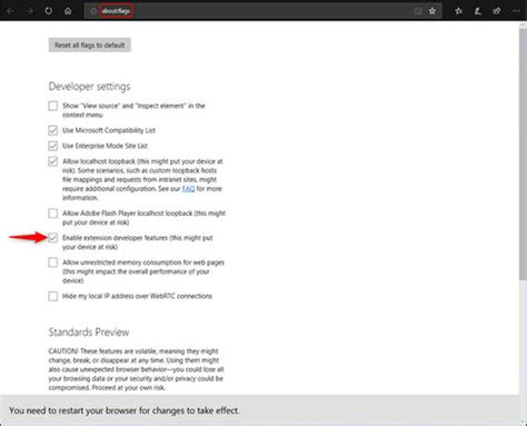 Configuring Microsoft Edge For Automation