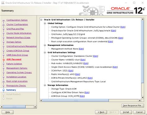Instalação E Configuração Do Clusterware E Rdbms Em Oracle 12c R2 122