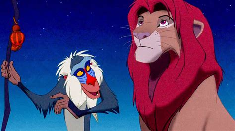 The Lion King Mufasa In The Clouds