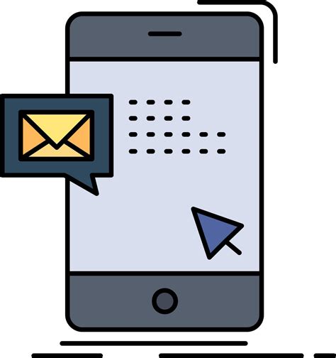 Bulk Dialog Instant Mail Message Flat Color Icon Vector 19181304 Vector Art At Vecteezy