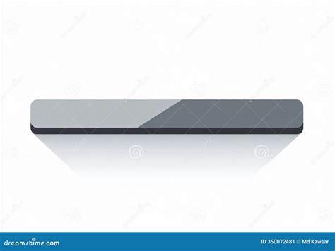 Modern Grey Loading Bar Progress Indicator High Quality Image Stock Illustration Illustration