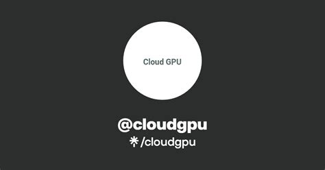 Cloudgpu Linktree
