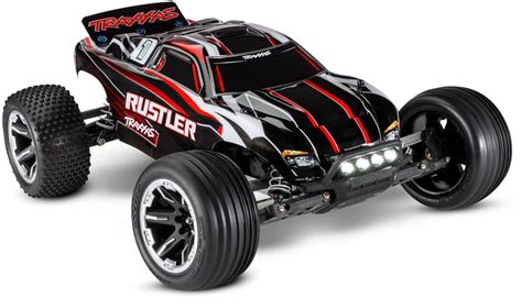 Traxxas Rustler 2wd Stadium Truck Black Traxxas 37054 61 Rblk