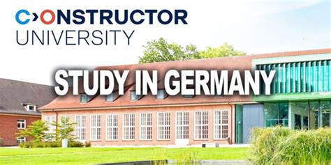 Genius Study Abroads Guide To Constructor University Courses Fees