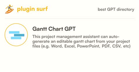 Gantt Chart Gpt Gpt Information Latest Updates And Reviews [2024]