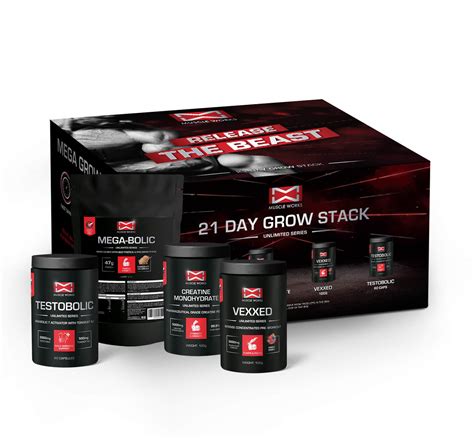 21 Day Grow Stack Muscle Works