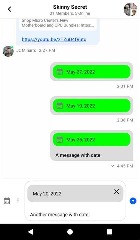 Adding Custom Attachments Messageinputview Android V5 Chat