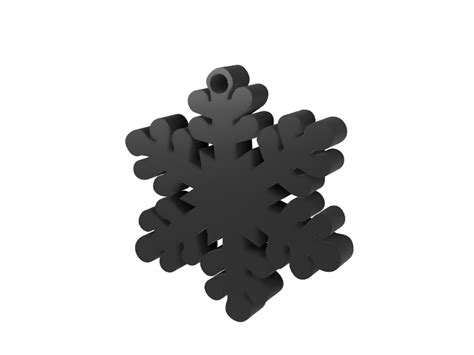 Snowflake 3d Model By Magic Printing Makerworld