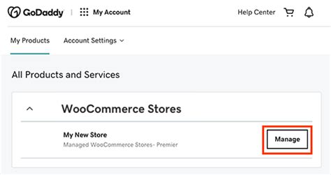 Access The Wordpress Dashboard For Your Managed Hosting For Woocommerce Account Managed