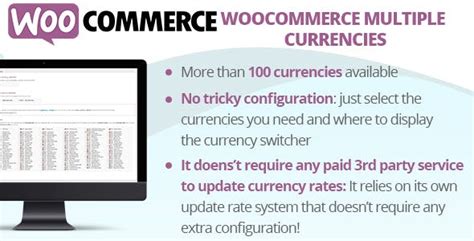 Woocommerce Multiple Currencies Pluginthemebr Wordpress Plugins E Temas
